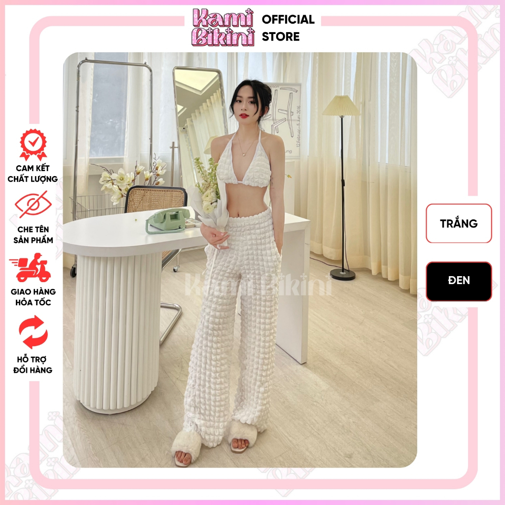 Kami Foam bikini Set 3 Details (Including bikini Shirt + Baby Pants + Pants) | Shopee Malaysia
