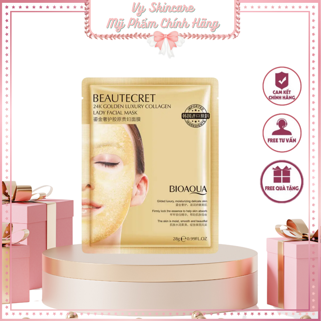 Bioaqua collagen Jelly Mask Moisturizing Smoothing Skin 28g | Shopee ...