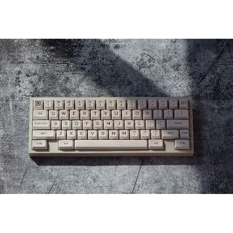 Keycap JTK HSA Chocolate on Cream Plastic Button Keyboard | Shopee Malaysia