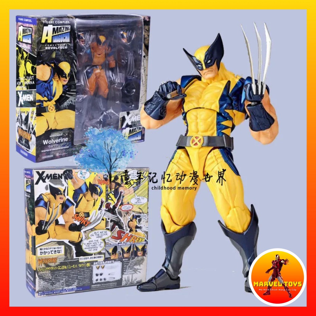 Wolverine Yamaguchi Revoltech Full Box Marvel Studio Werewolf Model ...