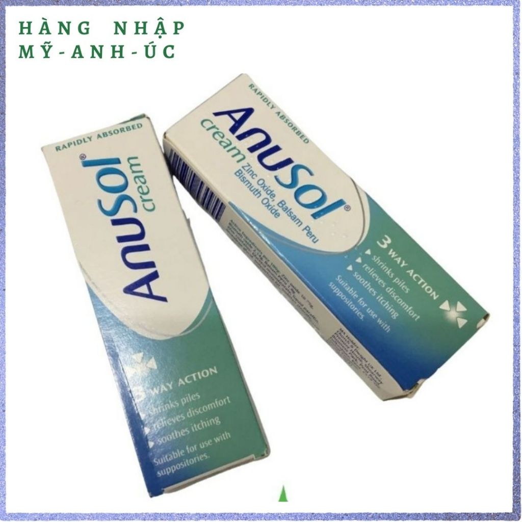 Anusol Cream Hemorrhoidal Cream 23g UK [Exp 5.2026] | Shopee Malaysia