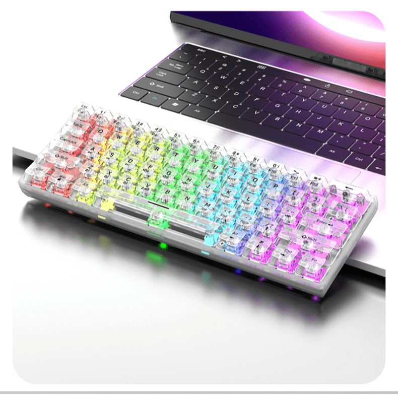 K30 pro Esport Mechanical Gaming Keyboard Transparent RGB LED Extremely ...