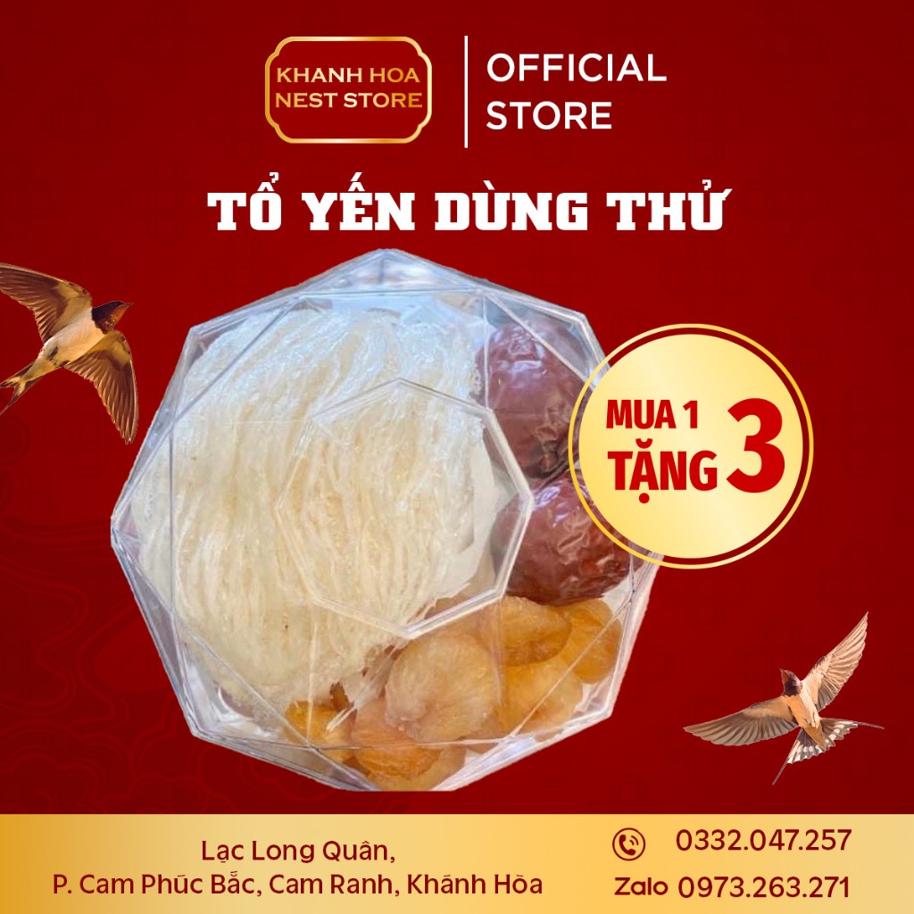 Bird's Nest Try 10g - Standard Nha Trang Bird's Nest - Khanh Hoa ...