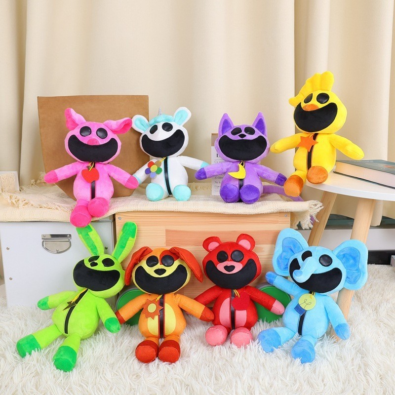 CatNap Stuffed Animals - Smilling Critters Hopscotch CatNap BearHug ...