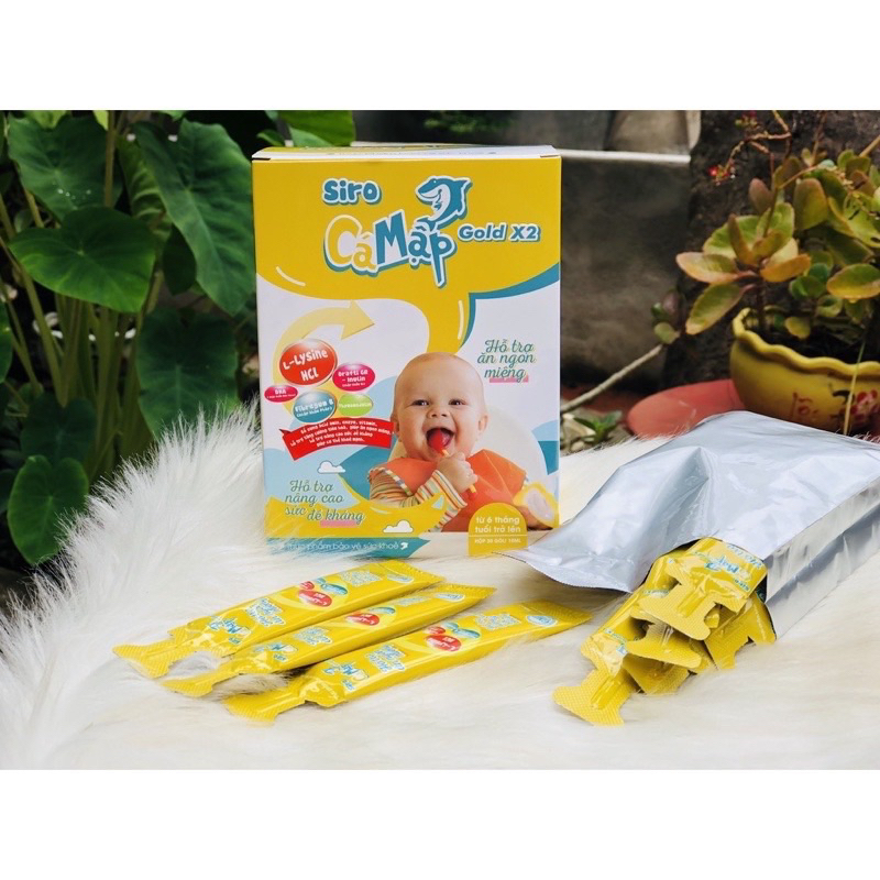 [Box Of 30 Packs] gold shark Syrup x2 - baby shark Siro | Shopee Malaysia