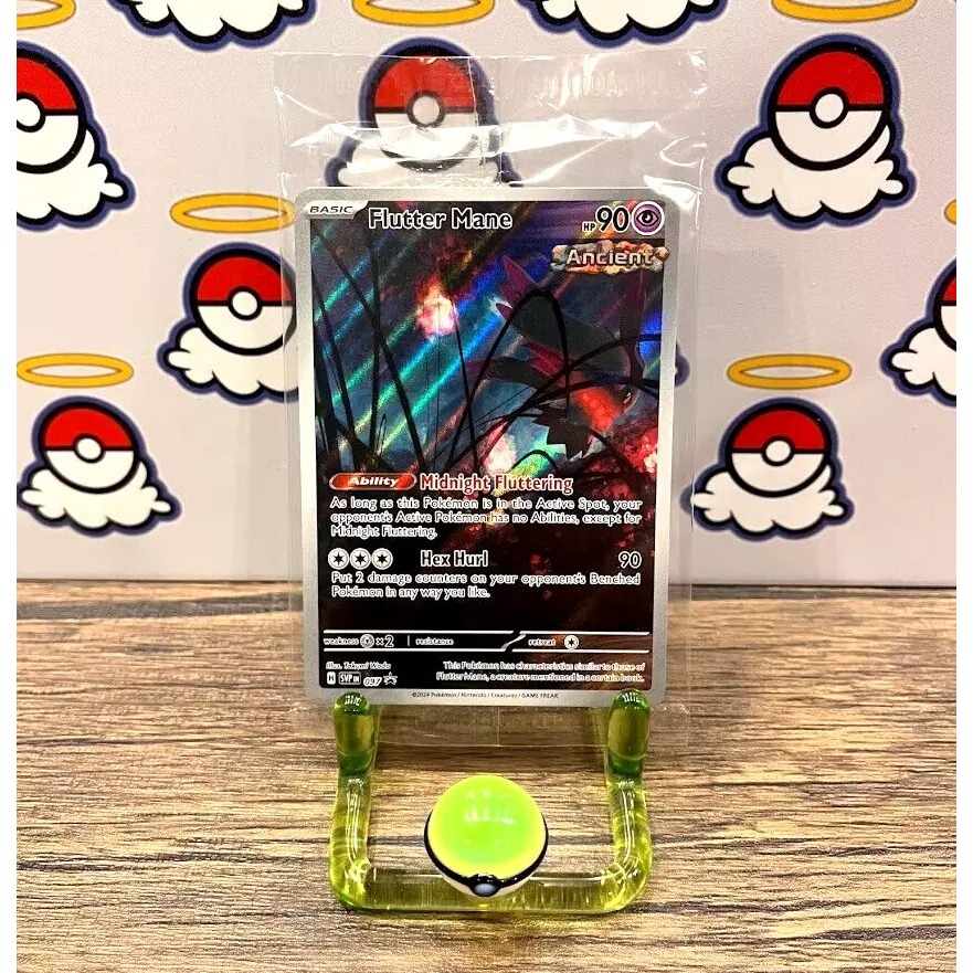 Pokemon Flutter Mane SVP097 (seal) Picture Card - Genuine English ...