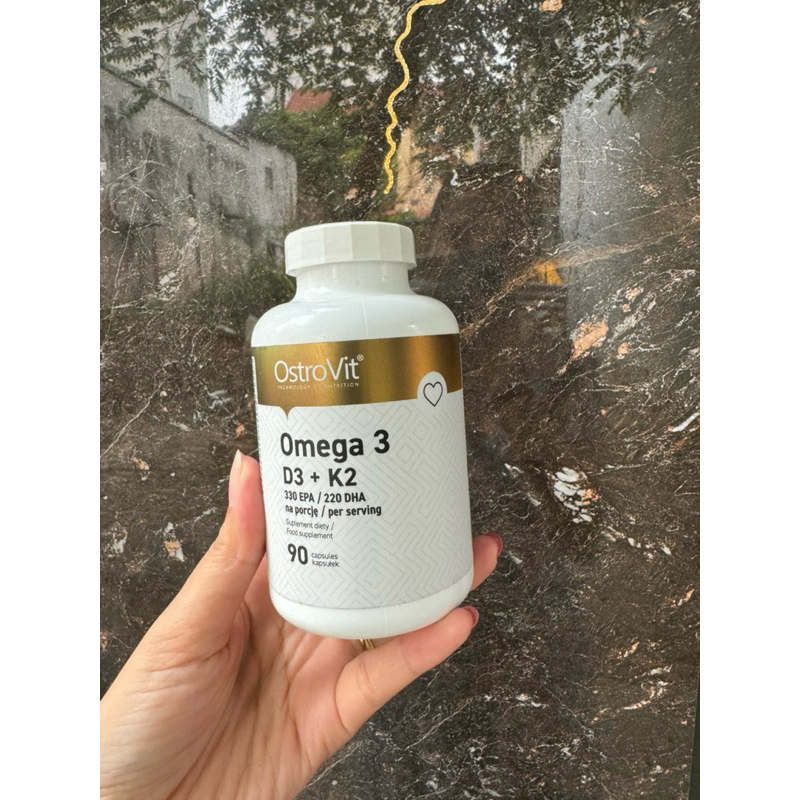 Ostrovit Omega 3 D3 + K2 helps strengthen bones and enhance ...