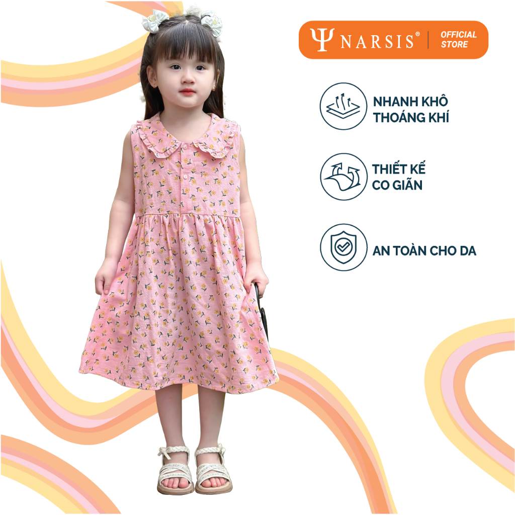 Narsis Girls Princess Dress KB23001, Floral Pattern, Pretty Shape ...