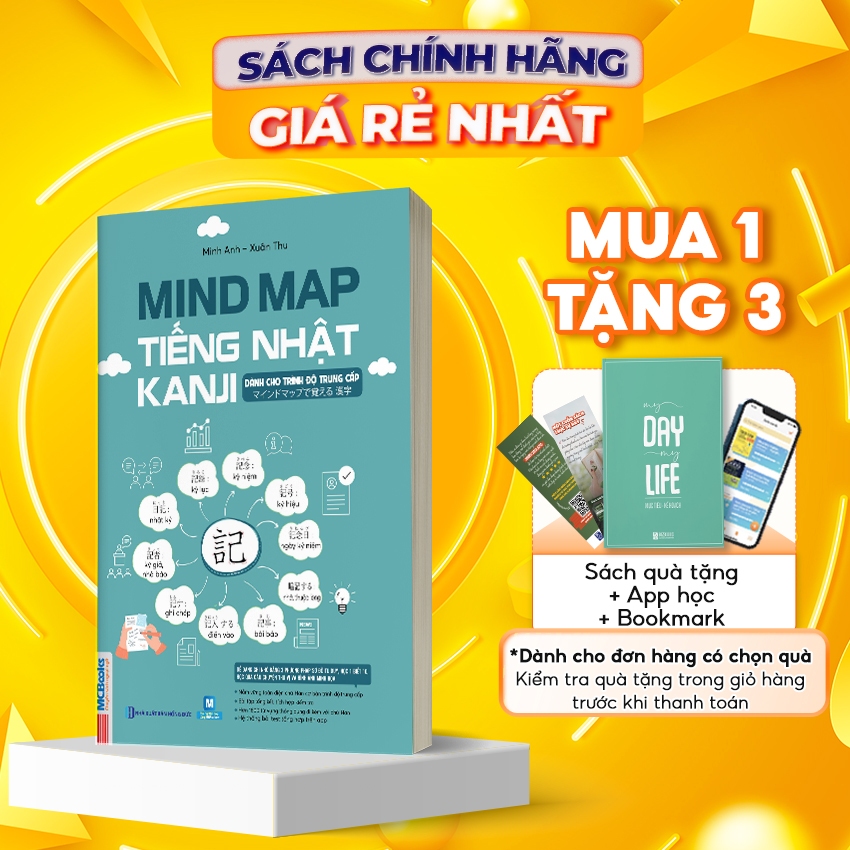 Book Mind Map Kanji Japanese - For Middle Level - Japanese Self-Study ...