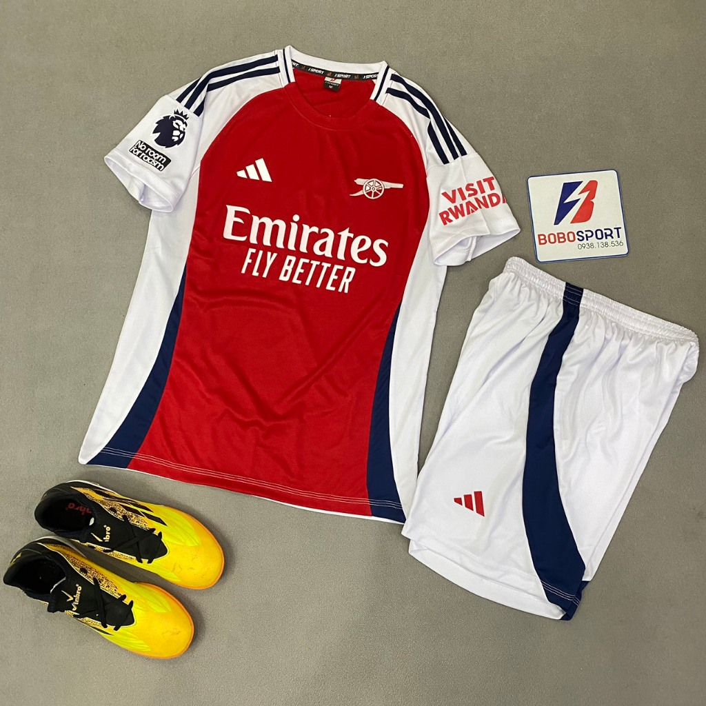 Arsenal Red Home Kit 2025 FLG NoRoom | Shopee Malaysia