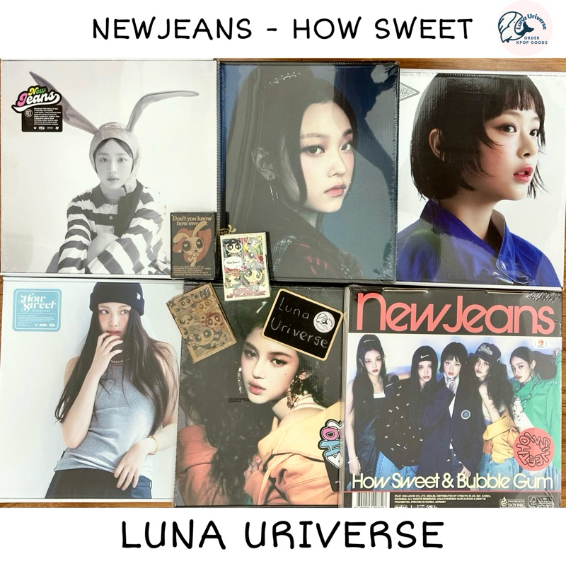 Newjeans - HOW SWEET album photo set, fully sealed | Shopee Malaysia