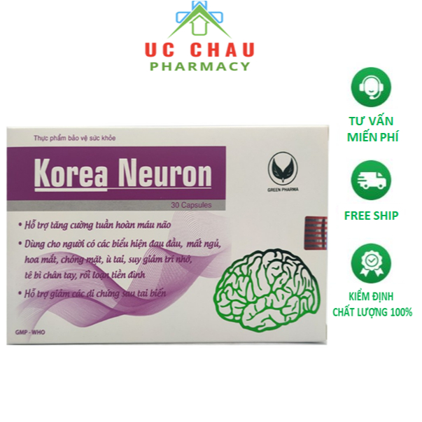 Korea Neuron Brain Nourishing Active Blood Circulation, Helps ...