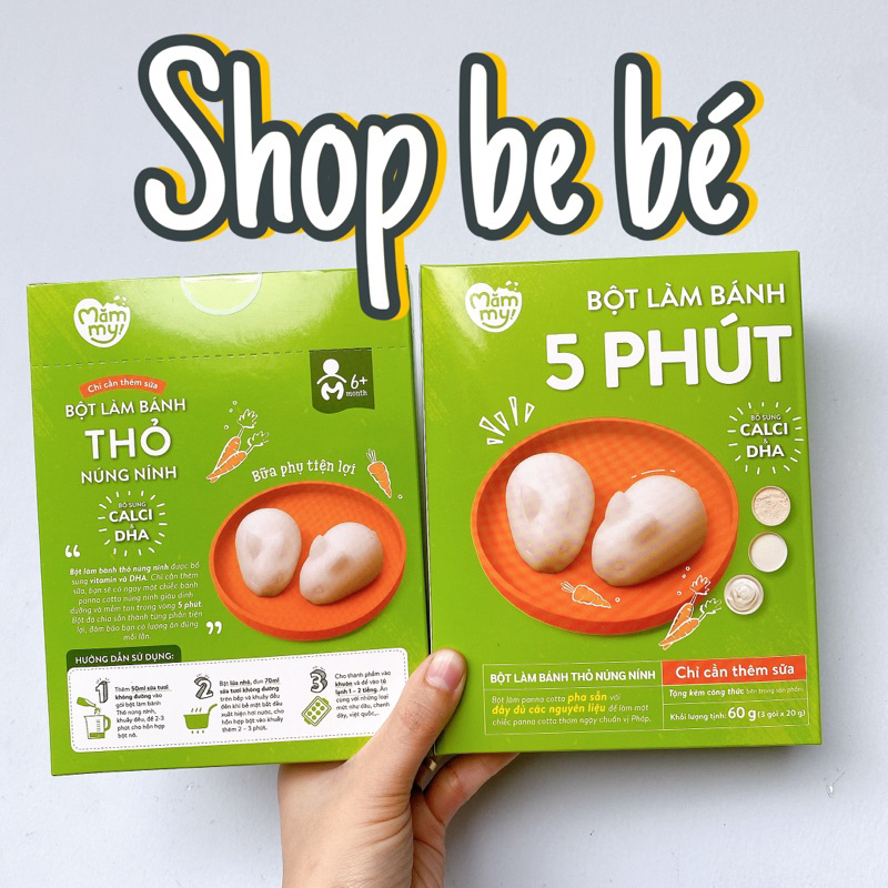 Mammy's rabbit Panna cotta dough makes a snack for your baby in just 5 ...