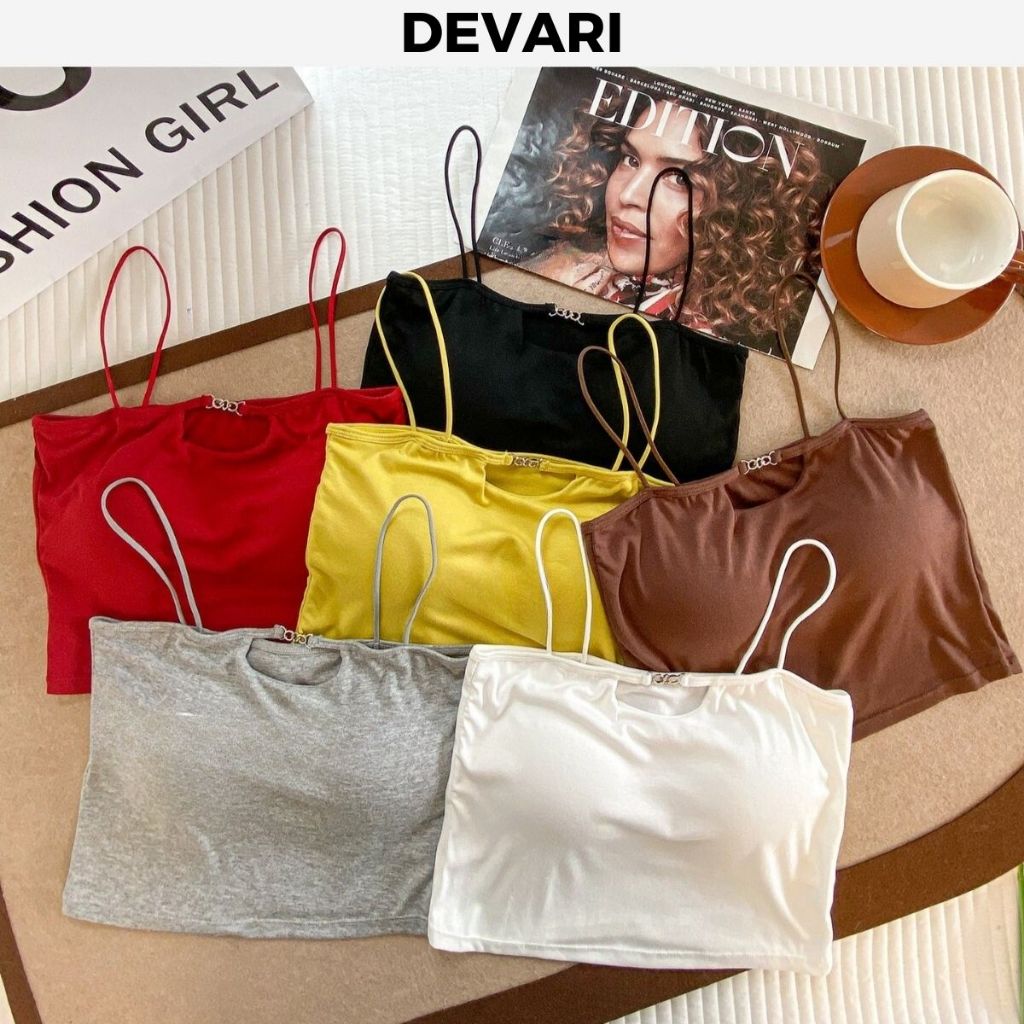 Basic DEVARI B3034 rimless two-wire bra with breathable thin foam to ...