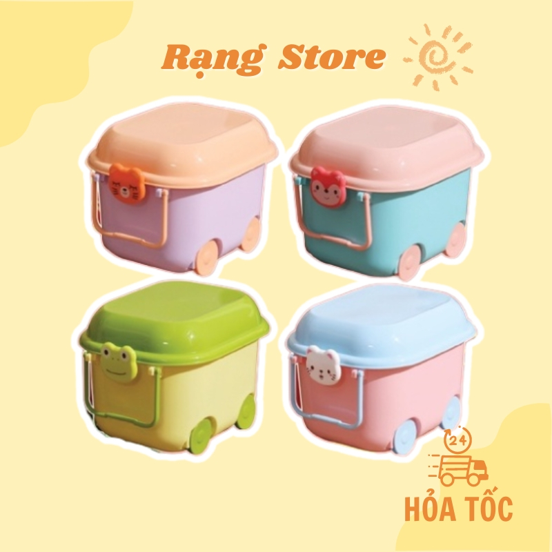 Plastic Storage Box, Multi-Purpose Baby Toy Box With Nemby 8 Liter Lid ...