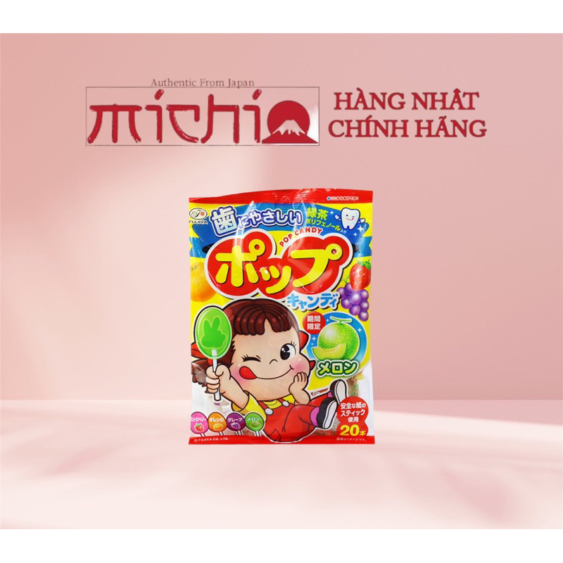Fujiya anti-cavity fruit lollipops, pack of 20, 128g | Shopee Malaysia