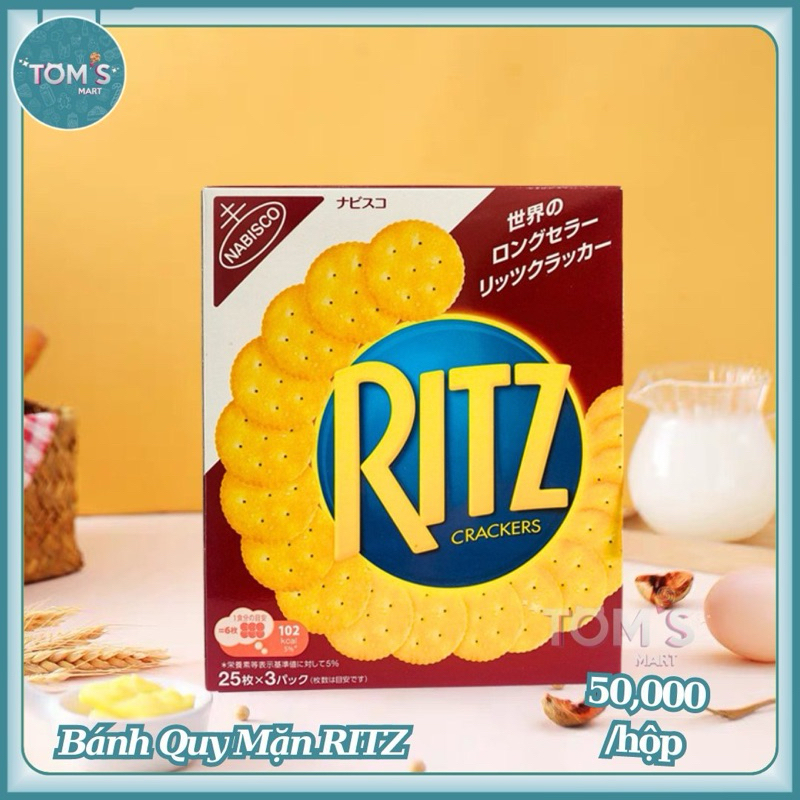 Ritz Narbisco Salt Biscuits (Japan) | Shopee Malaysia