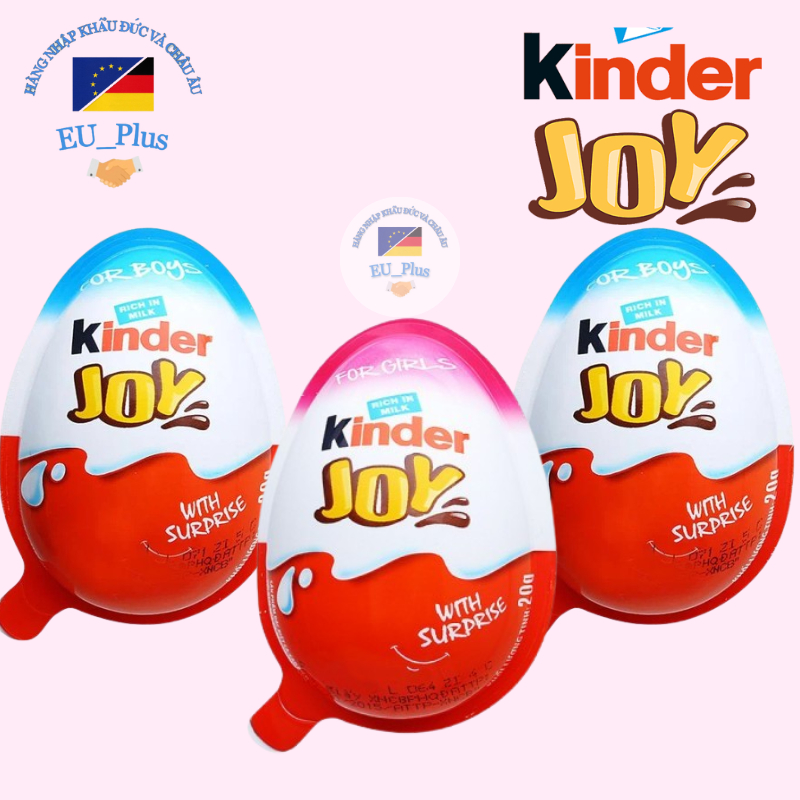Kinder joy Egg Chocolate 20g - Blue + Pink For Boys And Girls (India ...