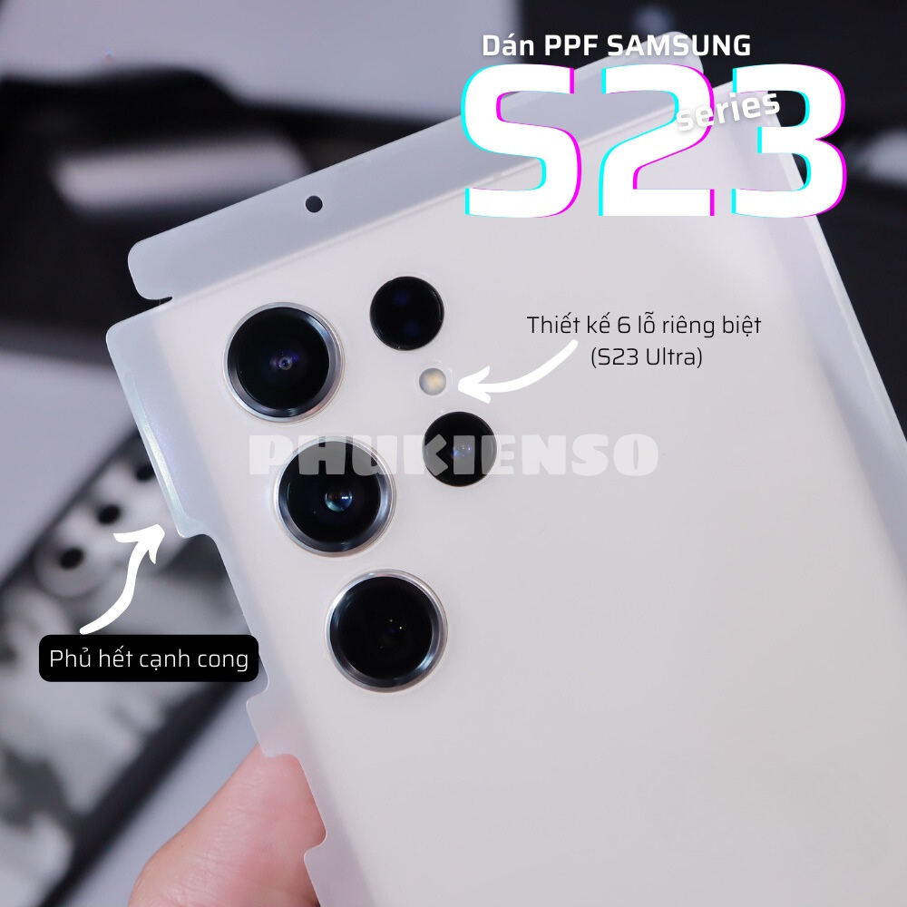 Hydorgen Samsung S24 S23 Plus + Ultra 5G PPF stickers, clear, high ...