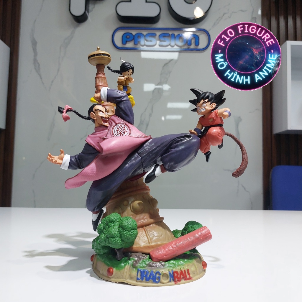Dragon Ball Tao Baibai vs Goku Model - SonGoku Model 28cm tall | Shopee ...