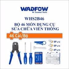 Wadfow WHS2B46 46-piece telecommunications repair kit | Shopee Malaysia