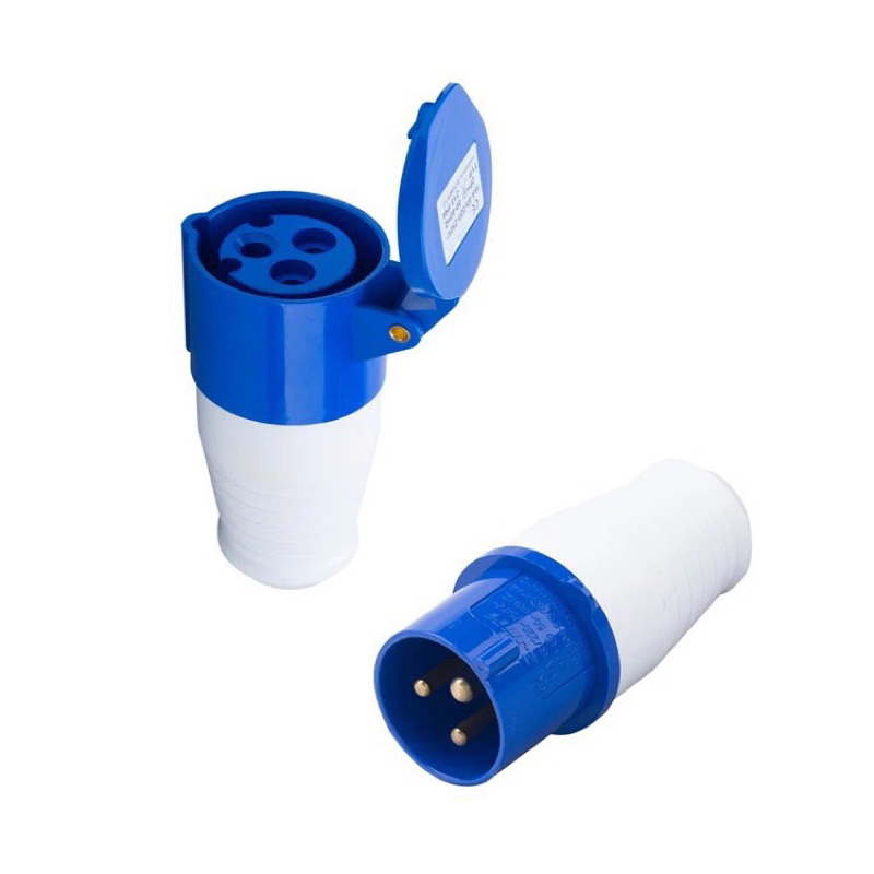 Socket & industrial plug 1 phase 16A | Shopee Malaysia