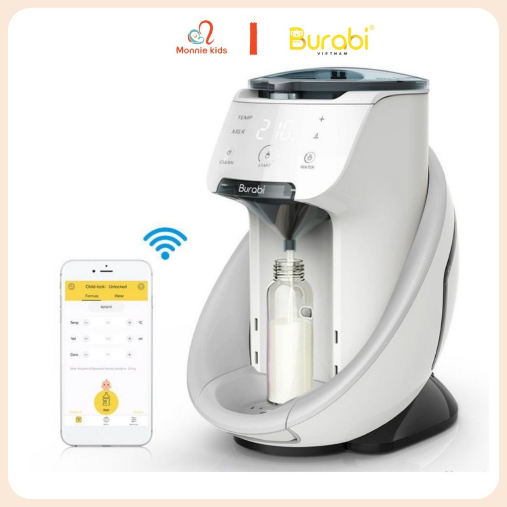 Burabi Plus O2S Automatic Baby Formula Machine Generation 6, Smart Milk ...