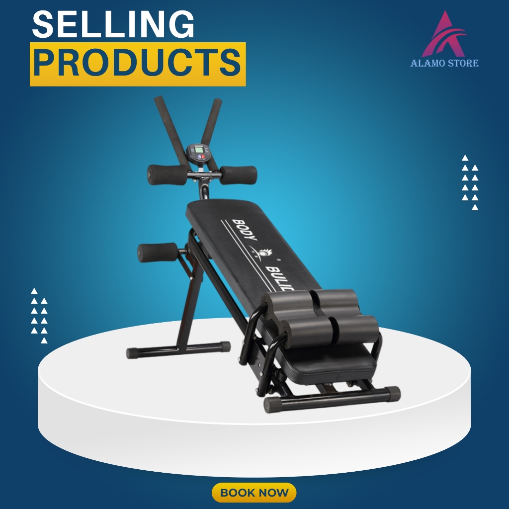New model multi-function abdominal exercise chair combines many gym ...