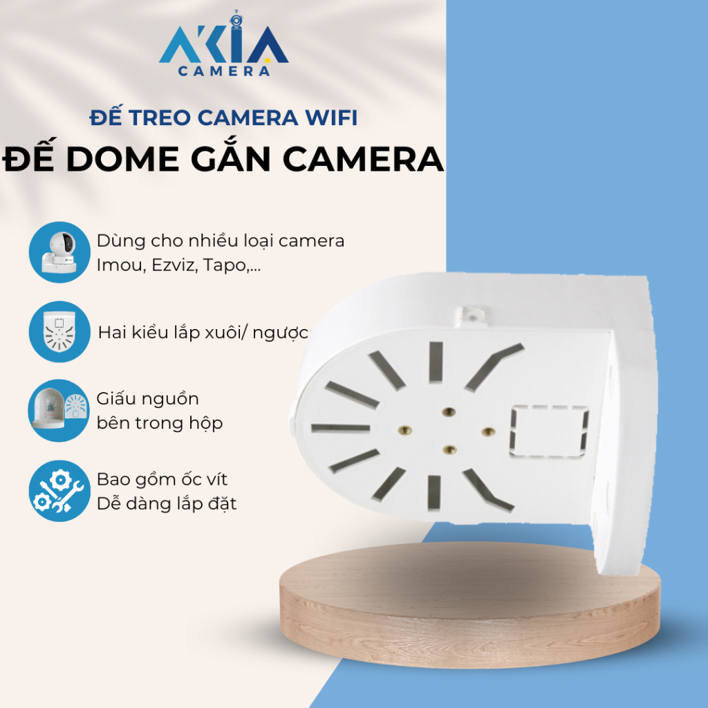 Dome stand/Technical box for imou, ezviz, tapo cameras, 90 degree ...