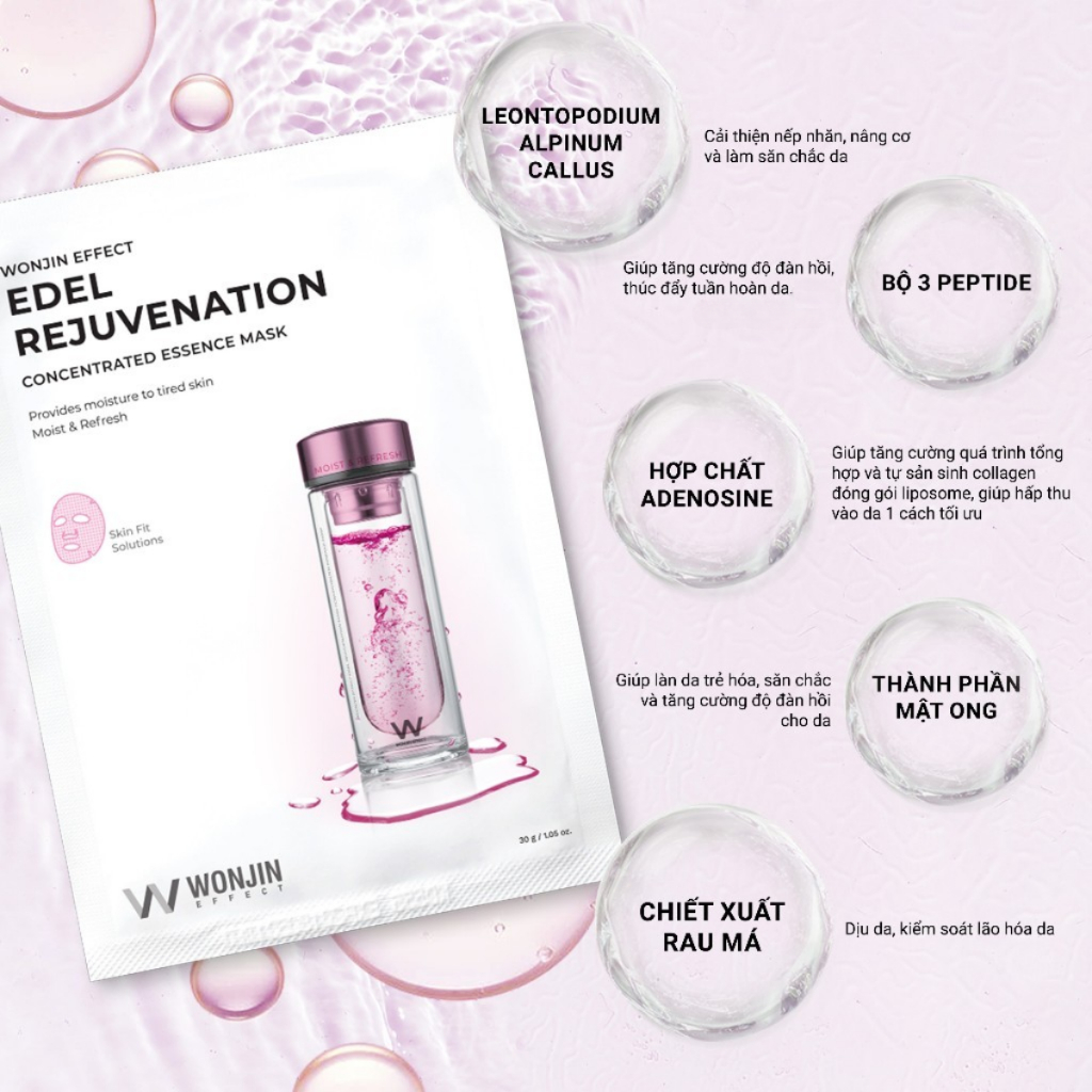 Wonjin Effect Concentrated Essence Mask Korean Moisturizing Mask ...