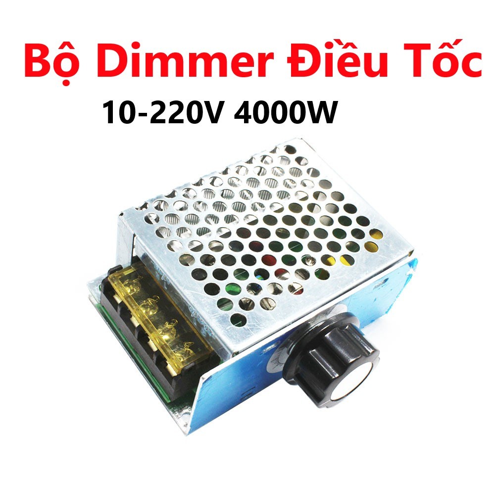 Dimmer 10-220V 4000W Speed Regulator, Motor Speed Control, Light (With ...
