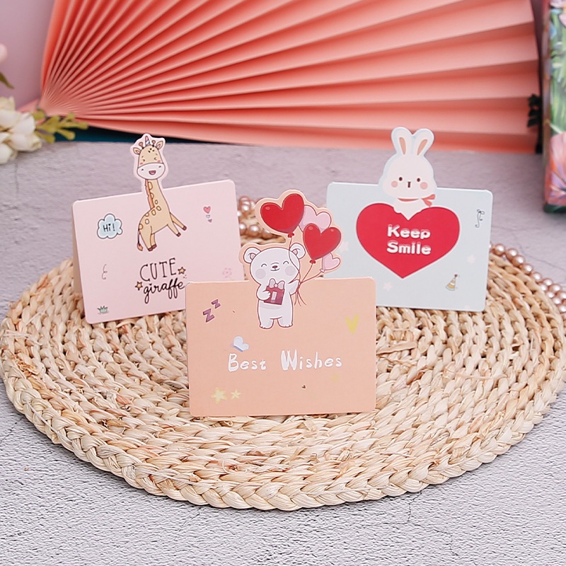 Cute Cartoon Happy Birthday Cards, Thank You Cards, Children'S ...