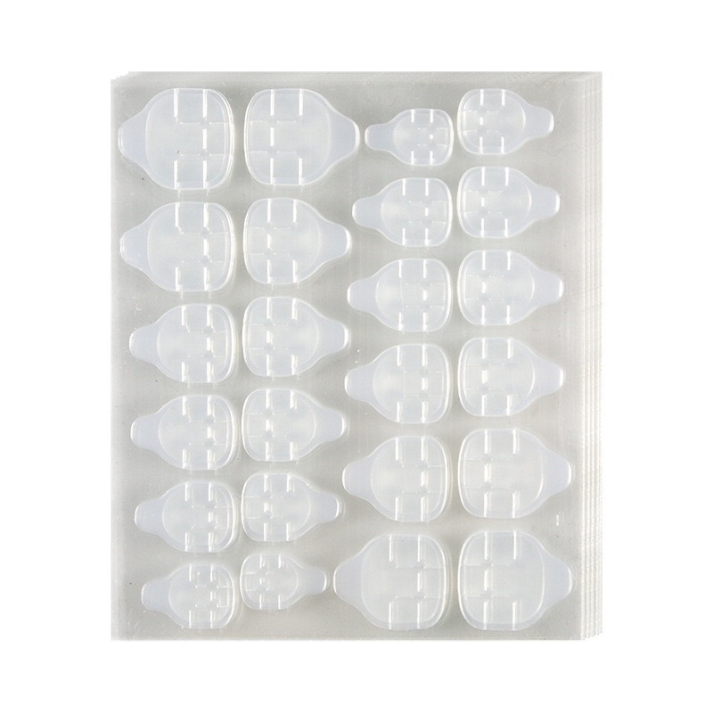 Transparent Silicone Pieceg Adhesive Sticker (Type 24 Stickers ...