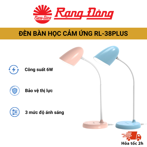 Led Desk Light Rang Dong RL38 Plus Anti-Proximity, 4 Light Colors ...