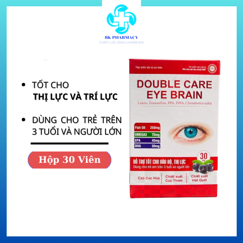 Double CARE EYE BRAIN Oral Tablets Improve Vision And Mind Health ...