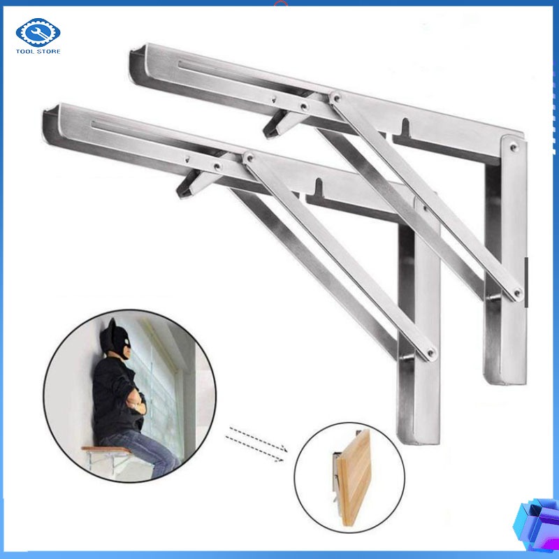 Folding hinge stand, K-shaped folding table stand, wall-mounted L ...