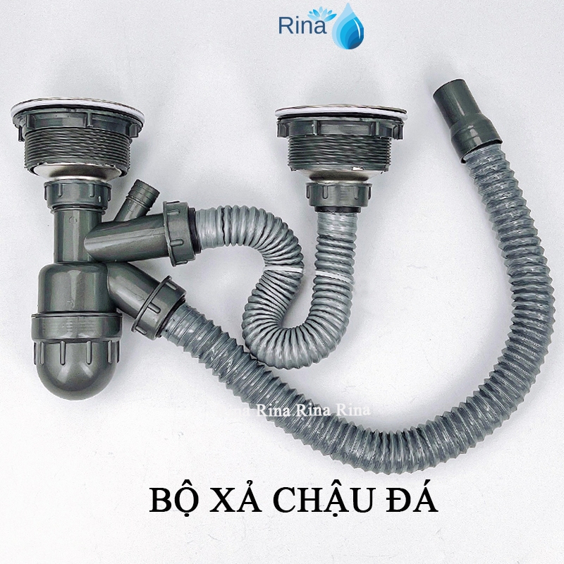 Double STONE Sink Sink Siphon, STONE Sink Drainer, Stainless Steel Sink ...