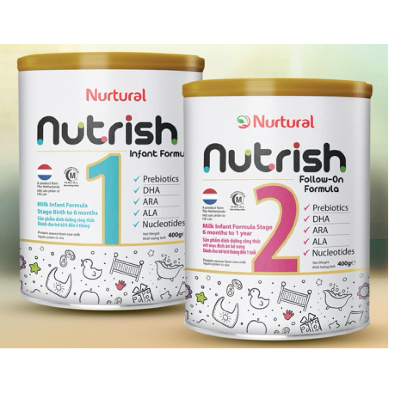 Dutch Narural Nutrish powdered milk 400g box | Shopee Malaysia