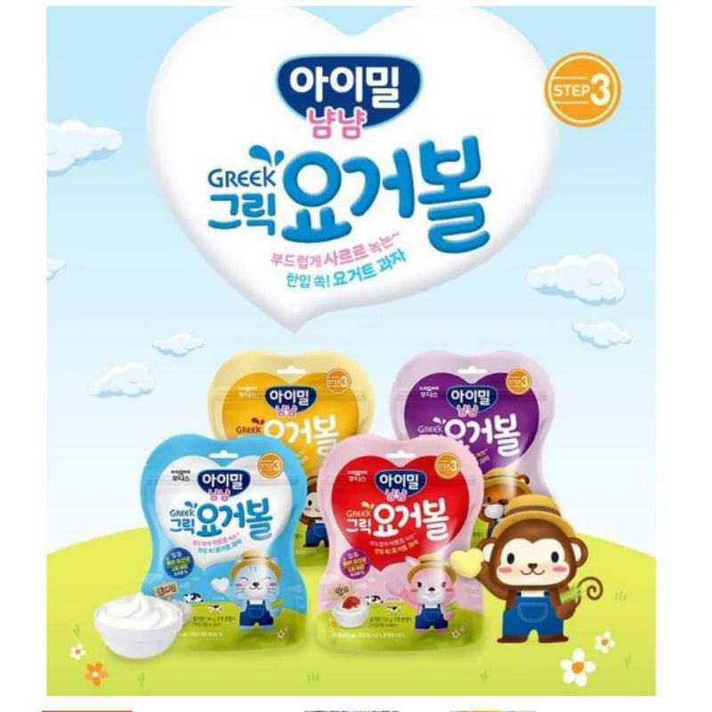 Idong Korean Organic Dried Yogurt 20g | Shopee Malaysia