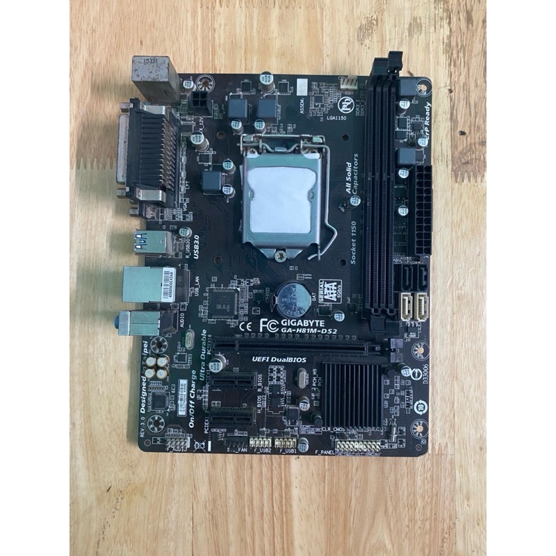 The damaged Main H81 Gigabyte (not repaired) | Shopee Malaysia