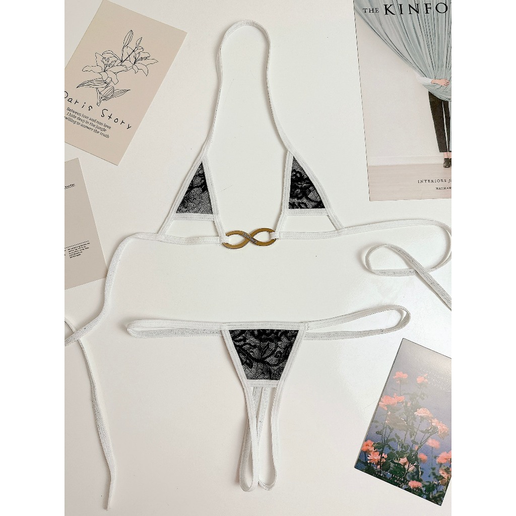Bk142 - Women's sporty string underwear set - Kelly Wang | Shopee Malaysia