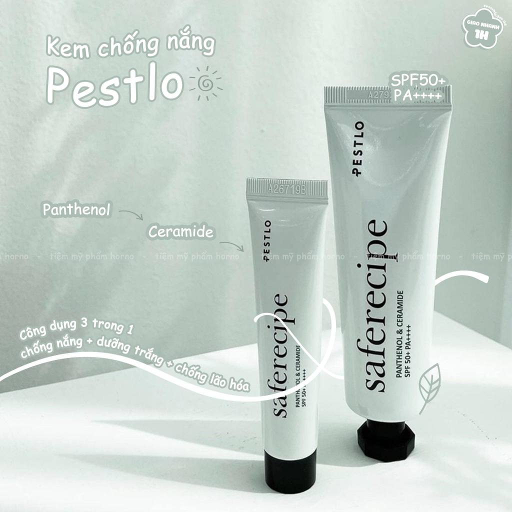 Pestlo Safe Recipe Sun Essence SPF50 PA++++ (Physical version) | Shopee ...