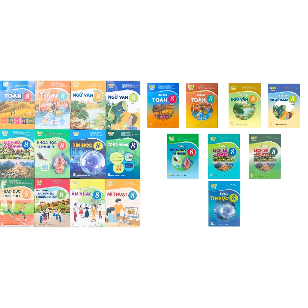 8th grade textbook and exercise set - connection program (including 20 ...