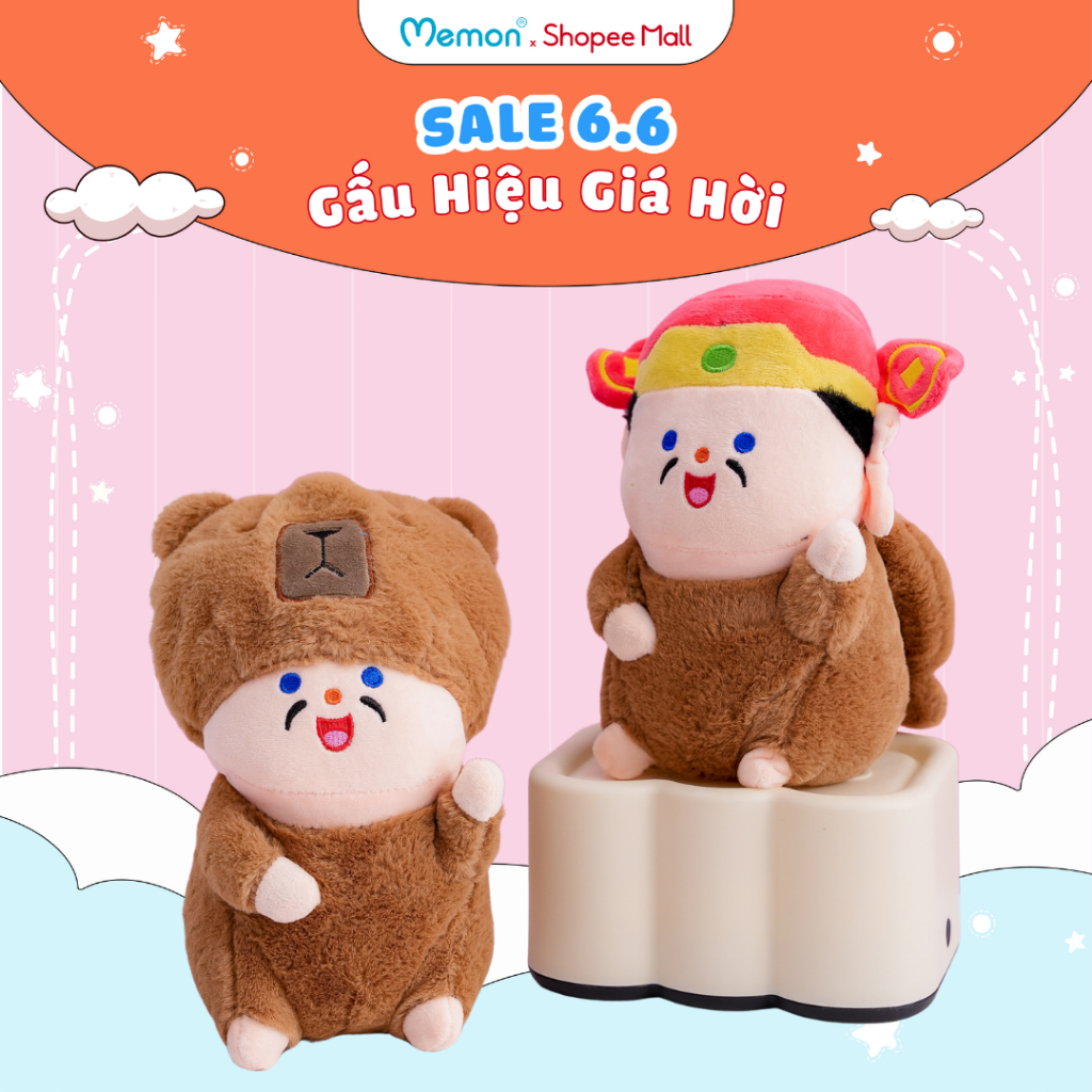 Teddy Bear Capybara Lucky Fortune Memon - Teddy Bear Capybara Than Tai ...