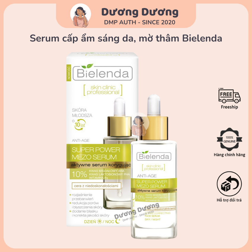 Bielenda Green Serum For Oily Skin, Astringent, Brightening Skin 30g ...