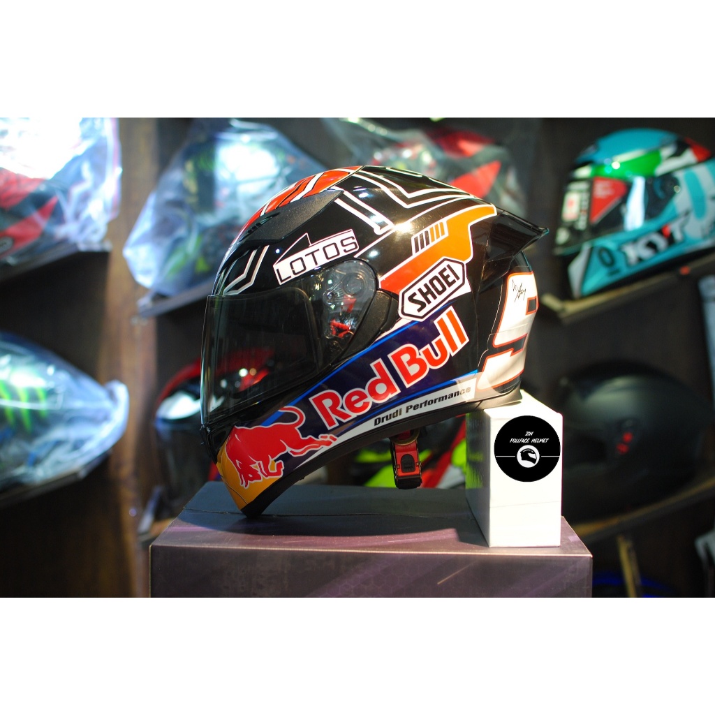 Royal M138 Redbull V1 Fullface Helmet - Helmet | Shopee Malaysia