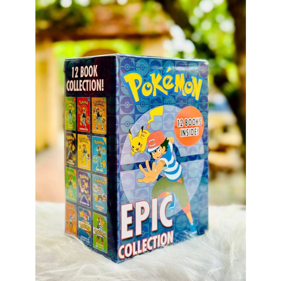 Pokemon Epic Collection - 12 Books| Import | Shopee Malaysia