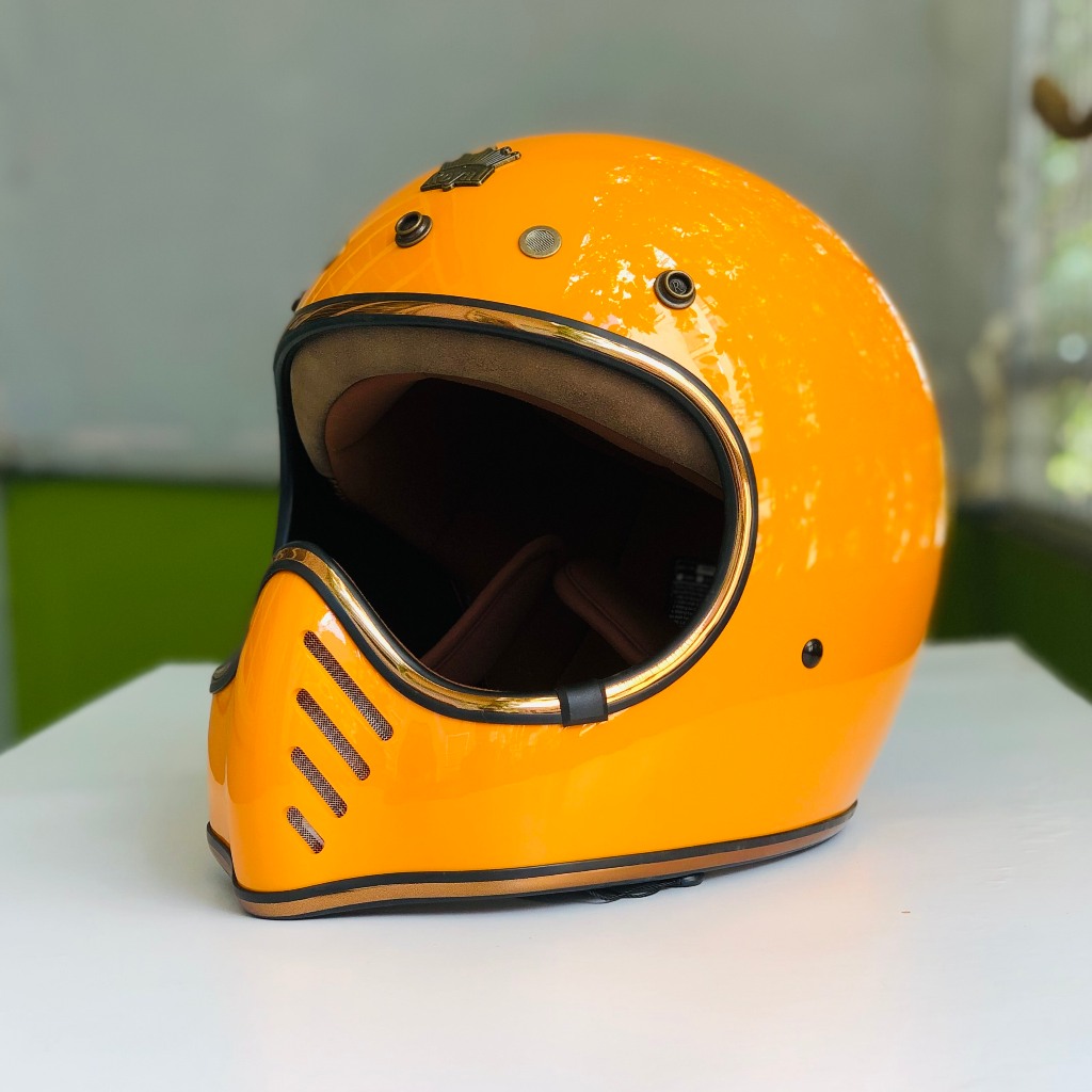 Royal H1 full face helmet - Genuine Royal H01 classic helmet | Shopee Malaysia