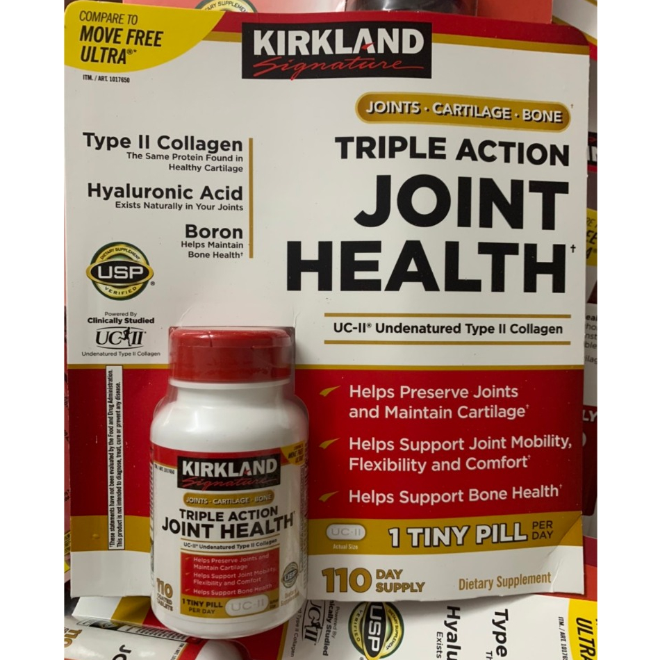 Triple action kirkland signature joint health Tonic joint 110 joint ...