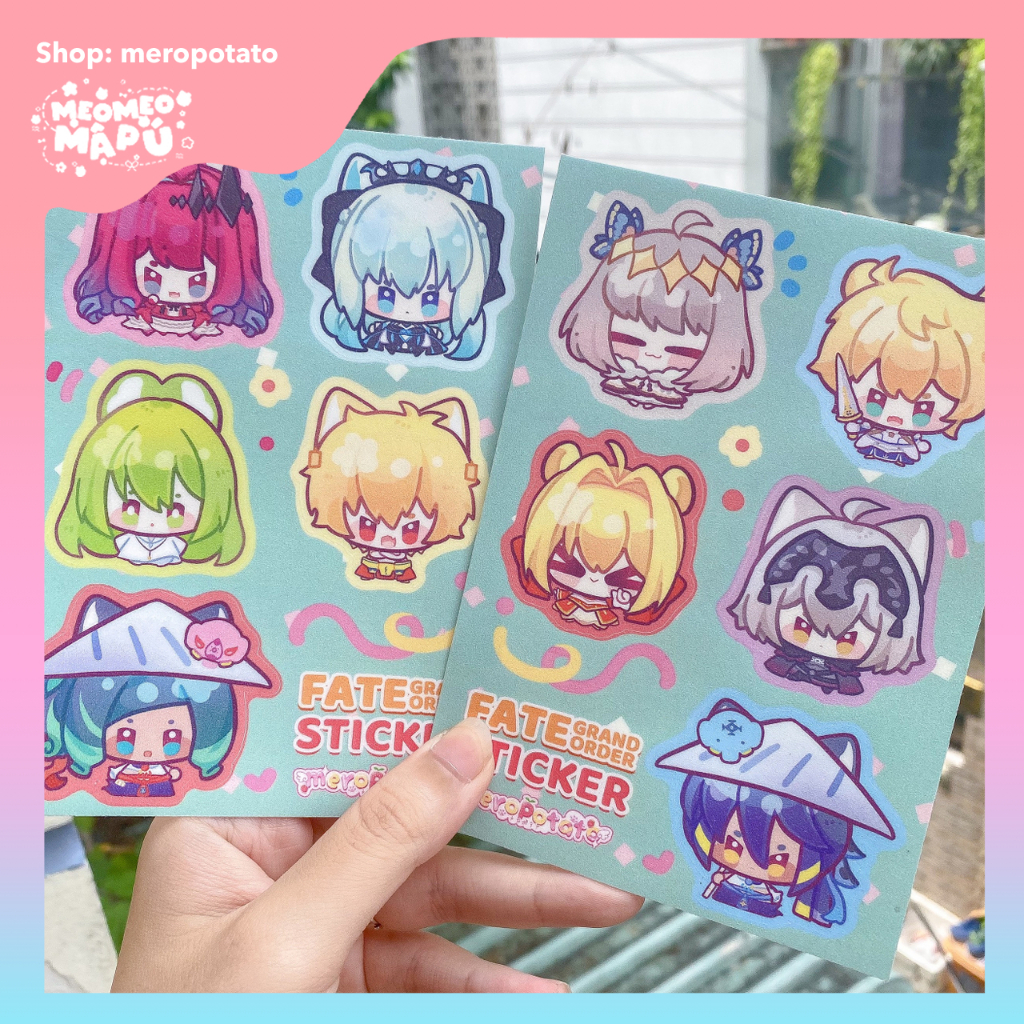 Fate Grand FGO sticker (read description carefully) | Shopee Malaysia